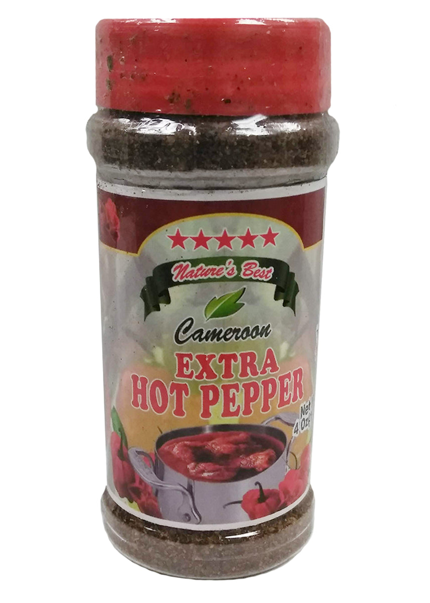 Organic Cameroon Ground Extra Hot Pepper Spice 8 oz – African Food ...
